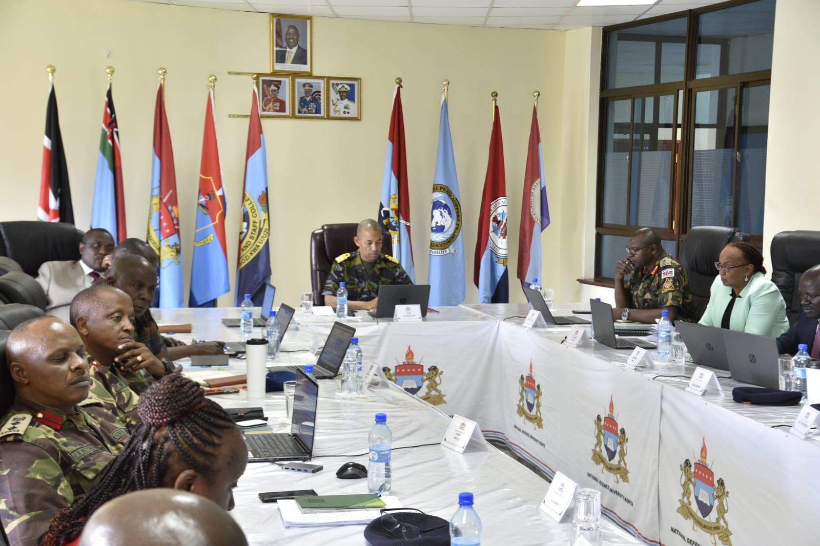 Update Meetings for New Vice-Chancellor | National Defence University-Kenya