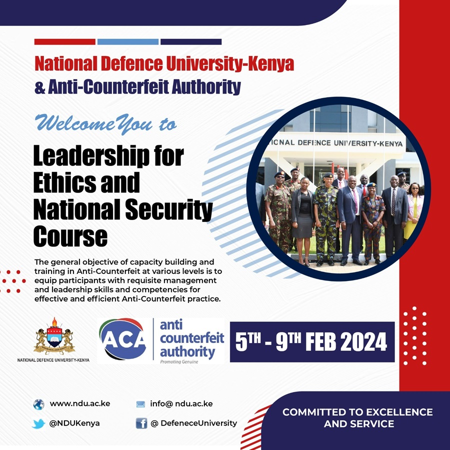 LEADERSHIP FOR ETHICS AND NATIONAL SECURITY COURSE | National Defence ...