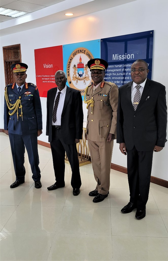 Gen. Daudi Tonje | National Defence University-Kenya