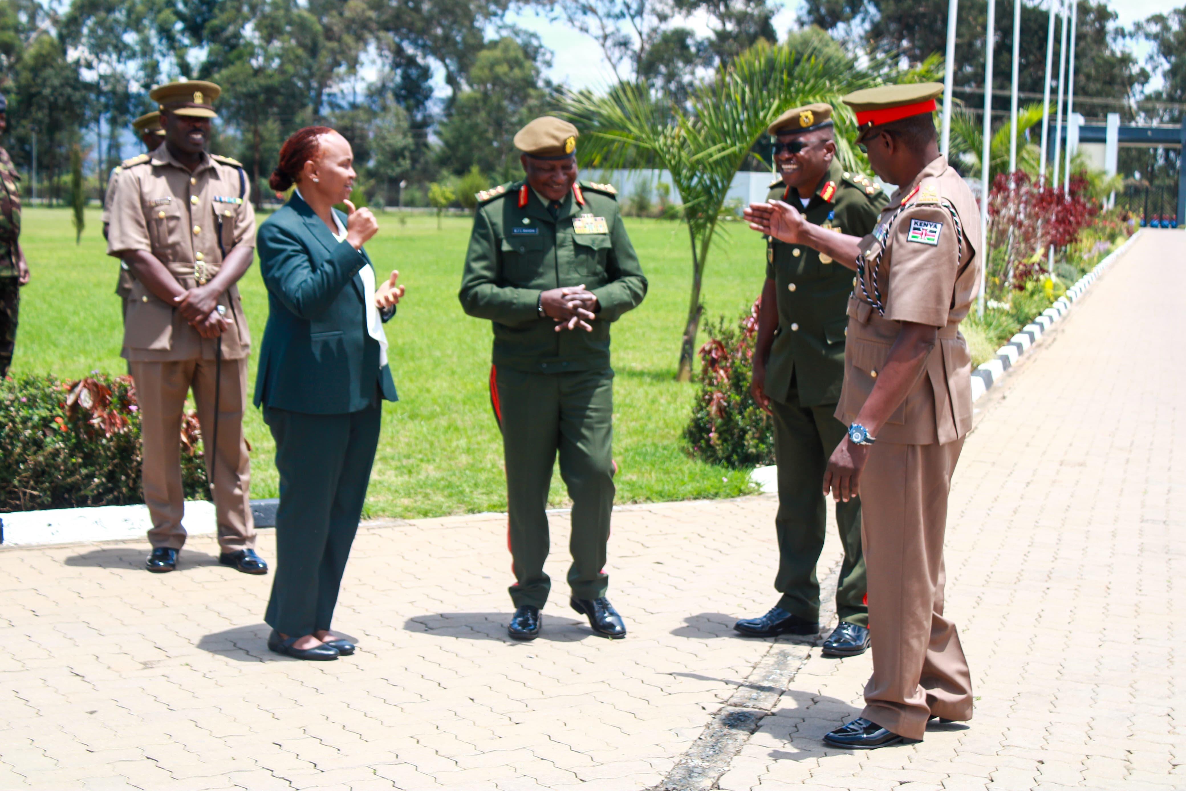NDU-K HOSTS ZAMBIA DEFENCE FORCES FOR A BENCHMARKING EXERCISE ...