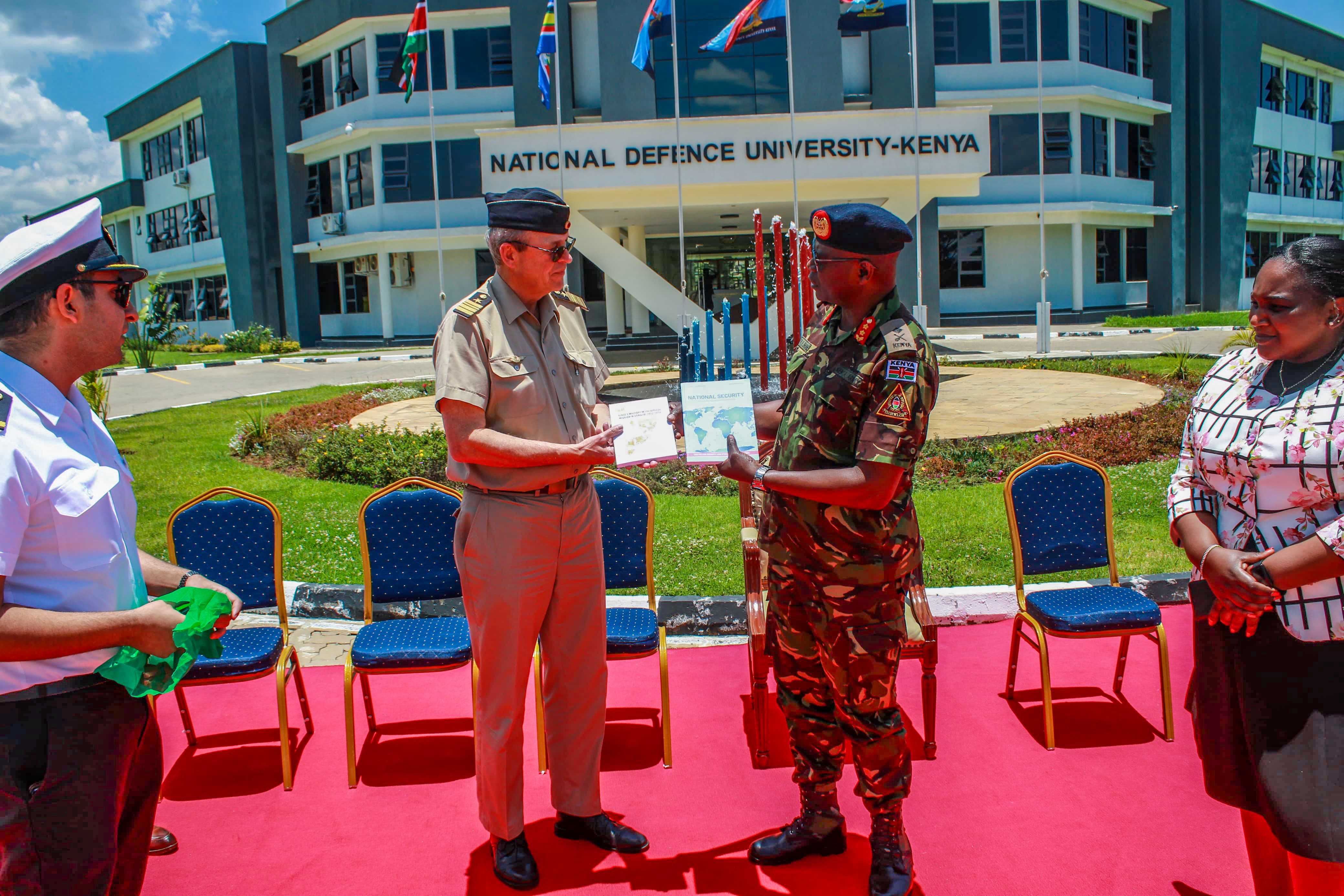 GERMAN DEFENCE ATTACHÉ VISITS NDU-K | National Defence University-Kenya