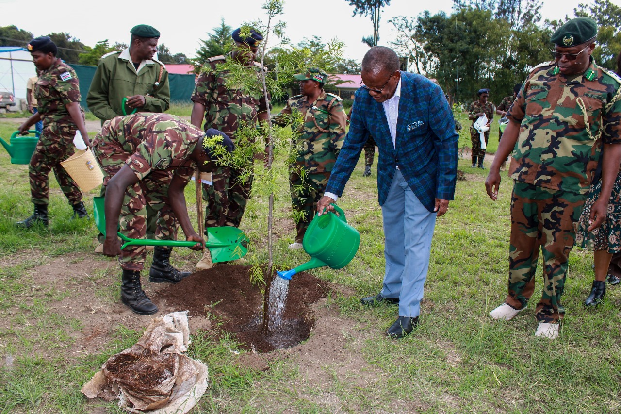 NDU-K PARTICIPATES IN COLLABORATIVE TREE PLANTING EXERCISE | National ...