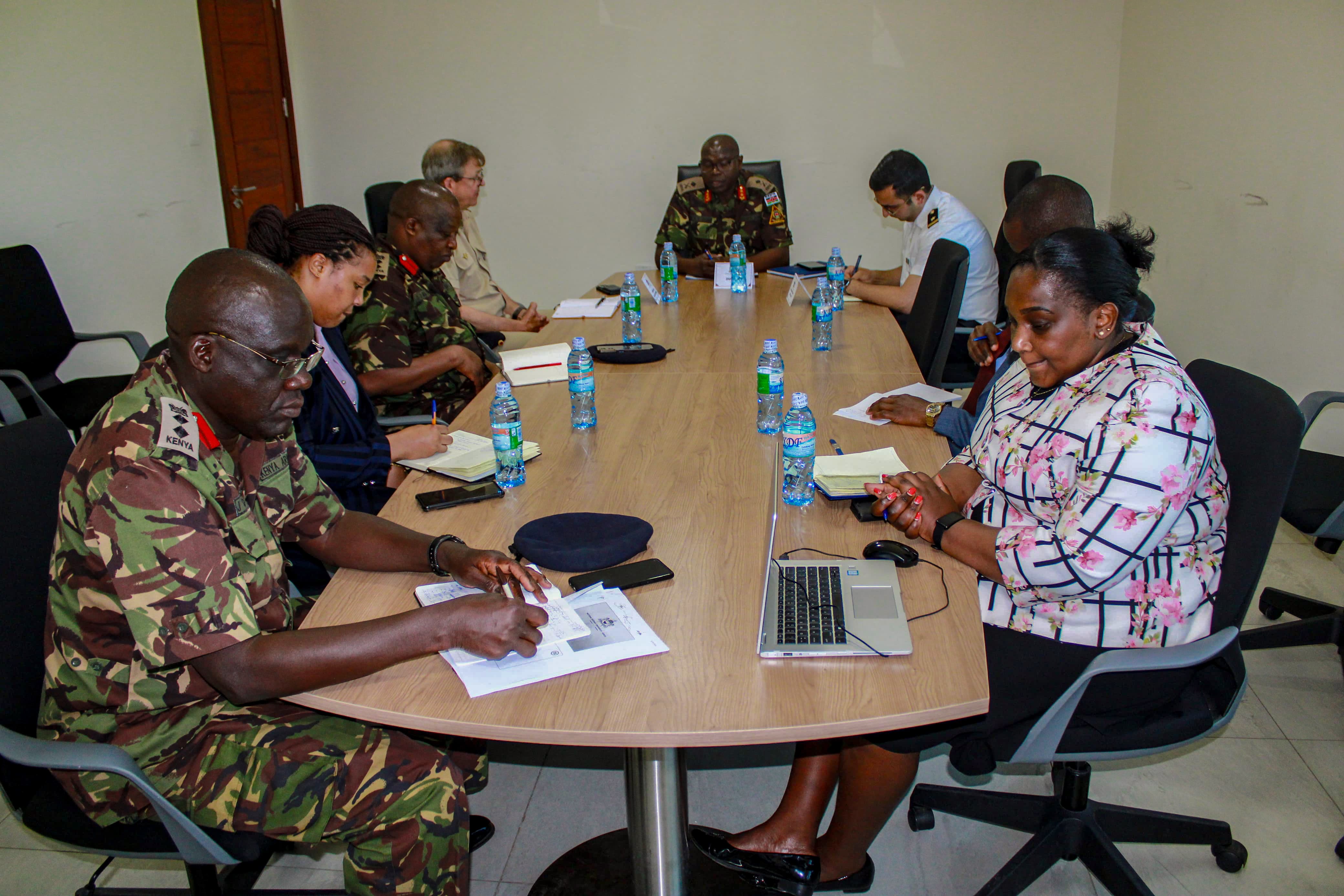 GERMAN DEFENCE ATTACHÉ VISITS NDU-K | National Defence University-Kenya
