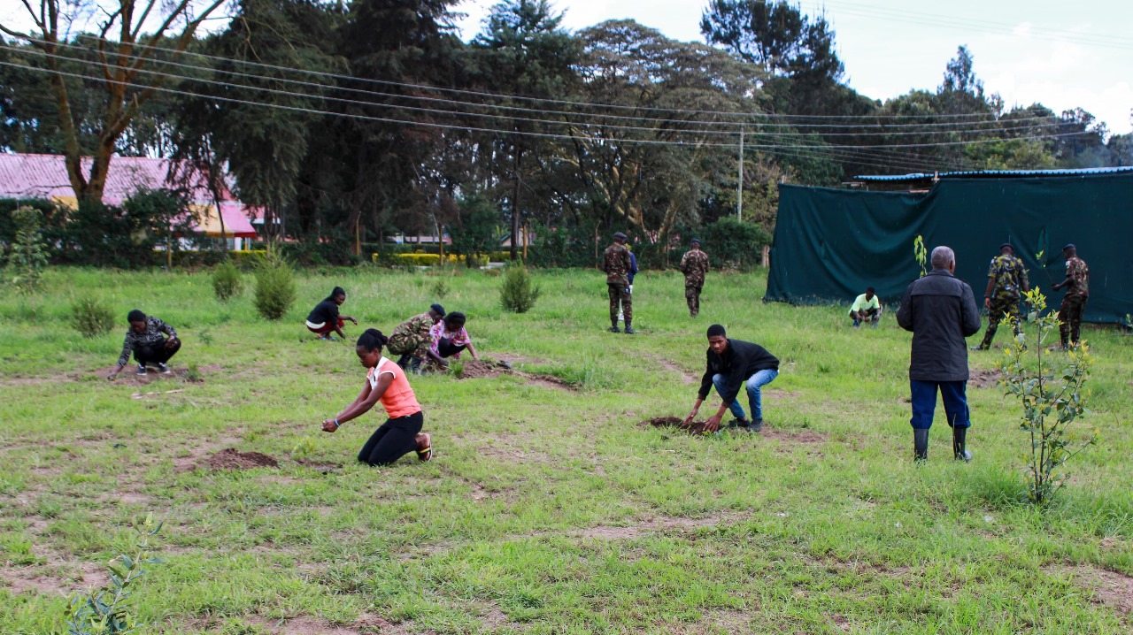 NDU-K PARTICIPATES IN COLLABORATIVE TREE PLANTING EXERCISE | National ...
